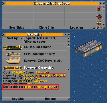 OpenTTD | Refit
